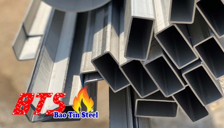 Galvanized steel square thickness type from 2mm - 3mm » Bao Tin Steel